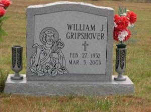 Single Granite Headstone Designs - Schott Monument Company