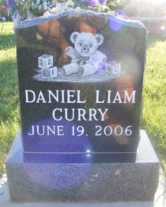 Single Granite Headstone Designs - Schott Monument Company