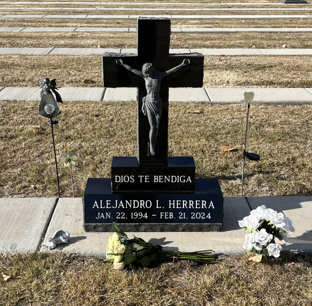 Single Granite Headstone Designs - Schott Monument Company